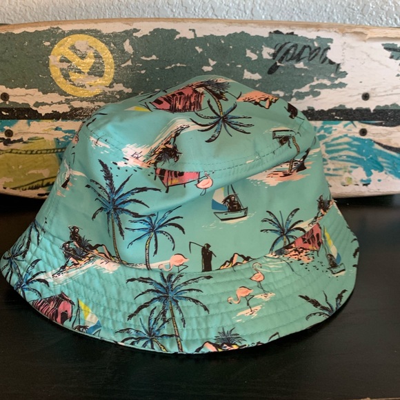 Accessories | Hawaiian Print Bucket Hat | Poshmark